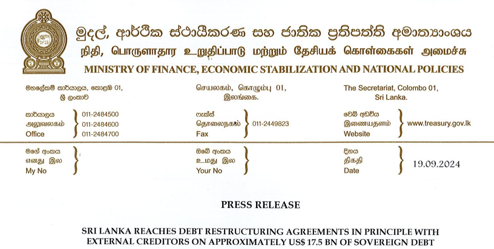 Sri Lanka's Debt Crisis